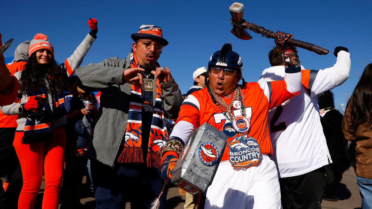 Denver Broncos fans at Mile High on Jan. 17, 2026