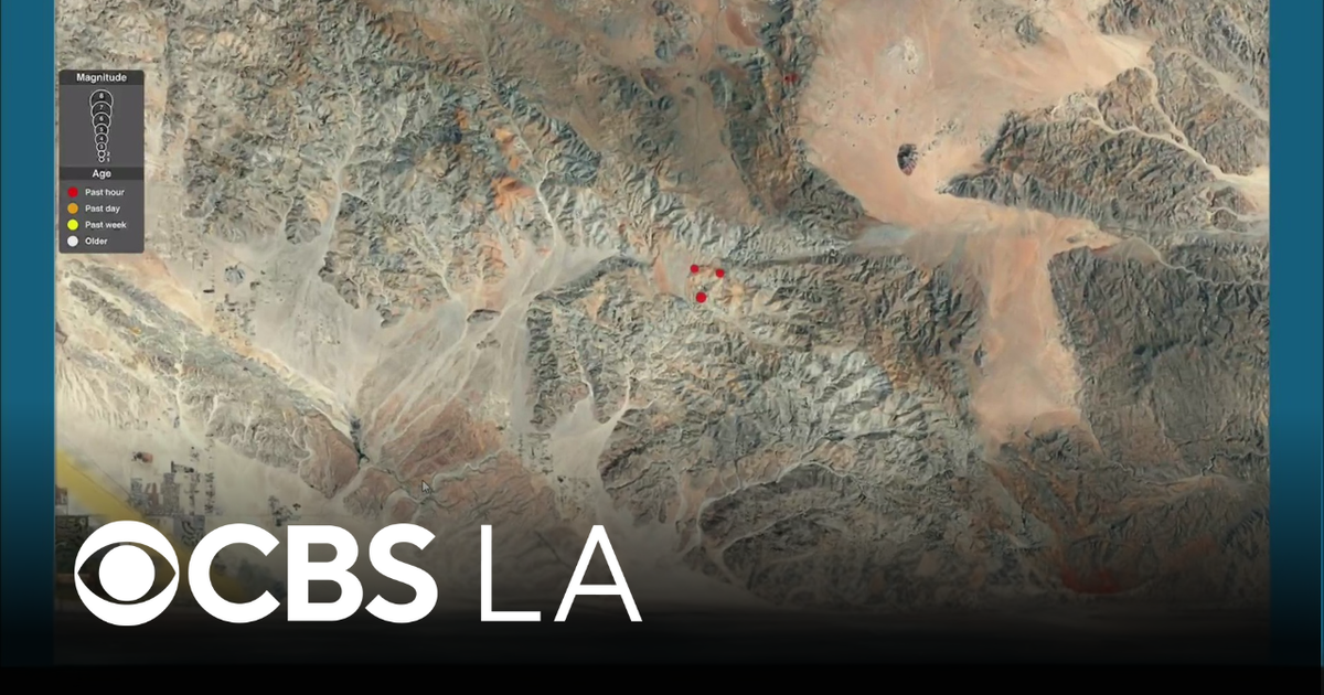 Series of earthquakes strike Southern California - CBS Los Angeles