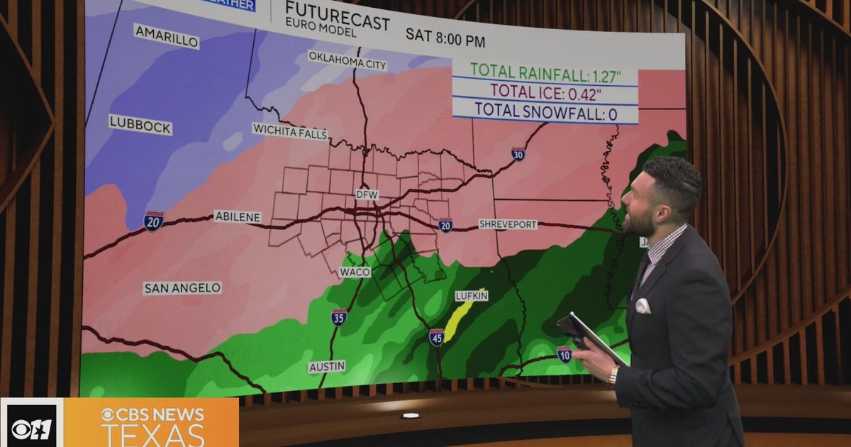 Mild Thursday for North Texas before rain, sleet, snow and extreme cold ...
