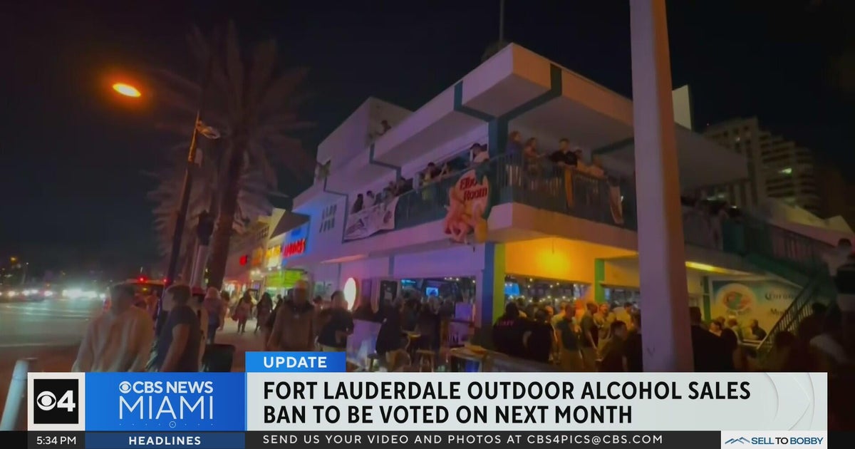 Fort Lauderdale outdoor alcohol sales ban to be voted on next month ...