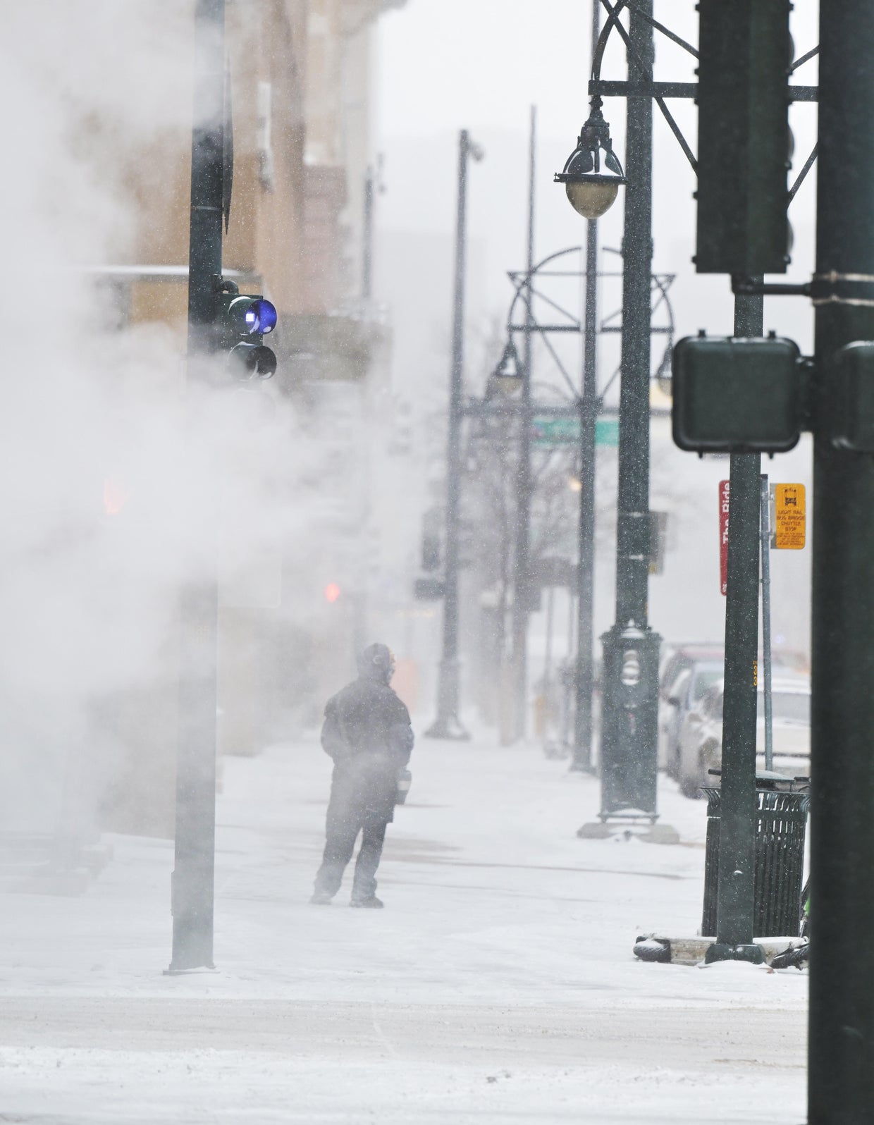 The Arctic Express is ushering in Colorado's coldest air of the season ...