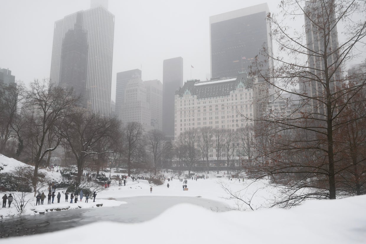 Record-breaking NYC snow totals as Tri-State Area's winter storm ...