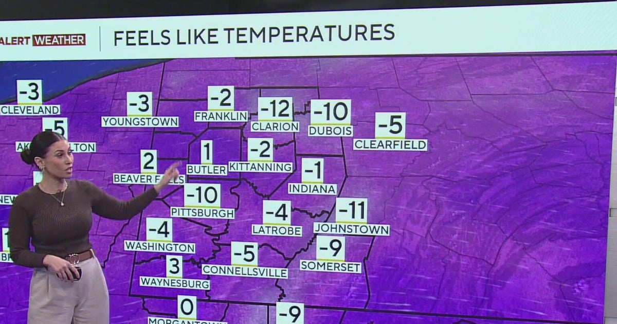 KDKA-TV Afternoon Forecast (1/28) - CBS Pittsburgh