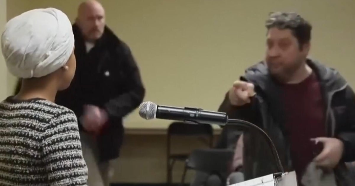 Man arrested after spraying Minnesota Rep. Ilhan Omar with unknown ...