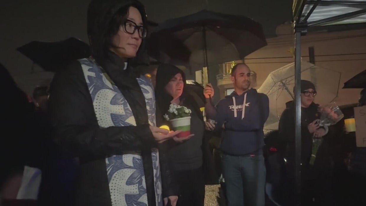 Vigil for Alex Pretti held at the San Francisco VA medical center - CBS ...