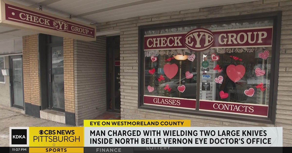 Man arrested after allegedly wielding knives while naked inside doctor ...