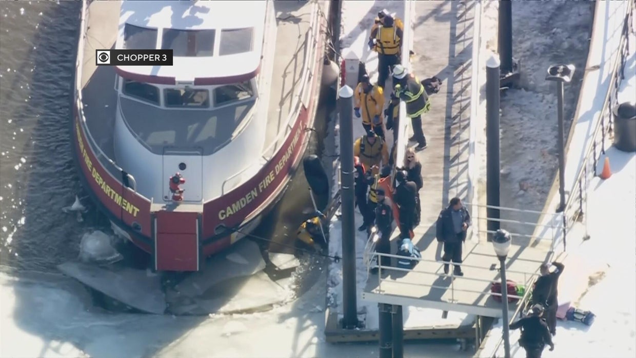 Camden, New Jersey, firefighter who died after falling into icy ...