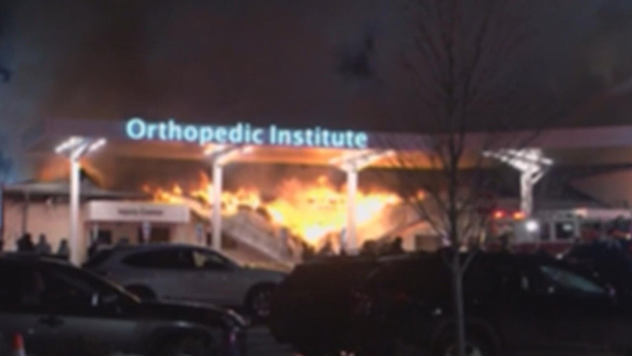 Fire at Lehigh Valley Hospital in Dickson City, Pennsylvania, prompts ...