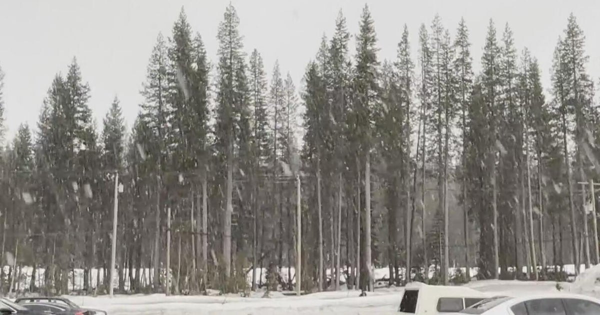 Sierra gets more snow as storm moves into the region - CBS Sacramento