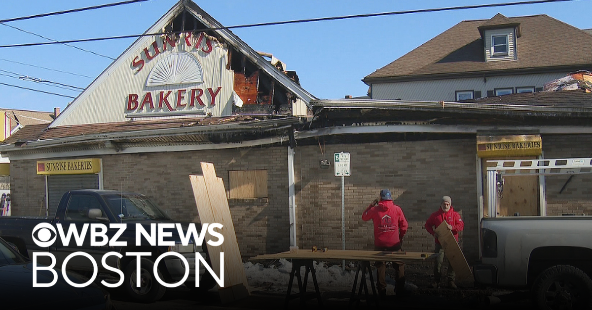 Iconic New Bedford bakery destroyed by fire - CBS Boston