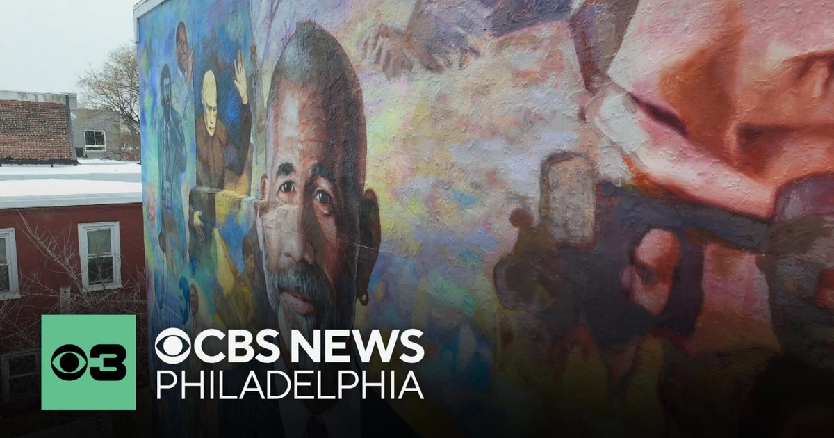 Why the Ed Bradley mural in West Philadelphia is being replaced - CBS ...