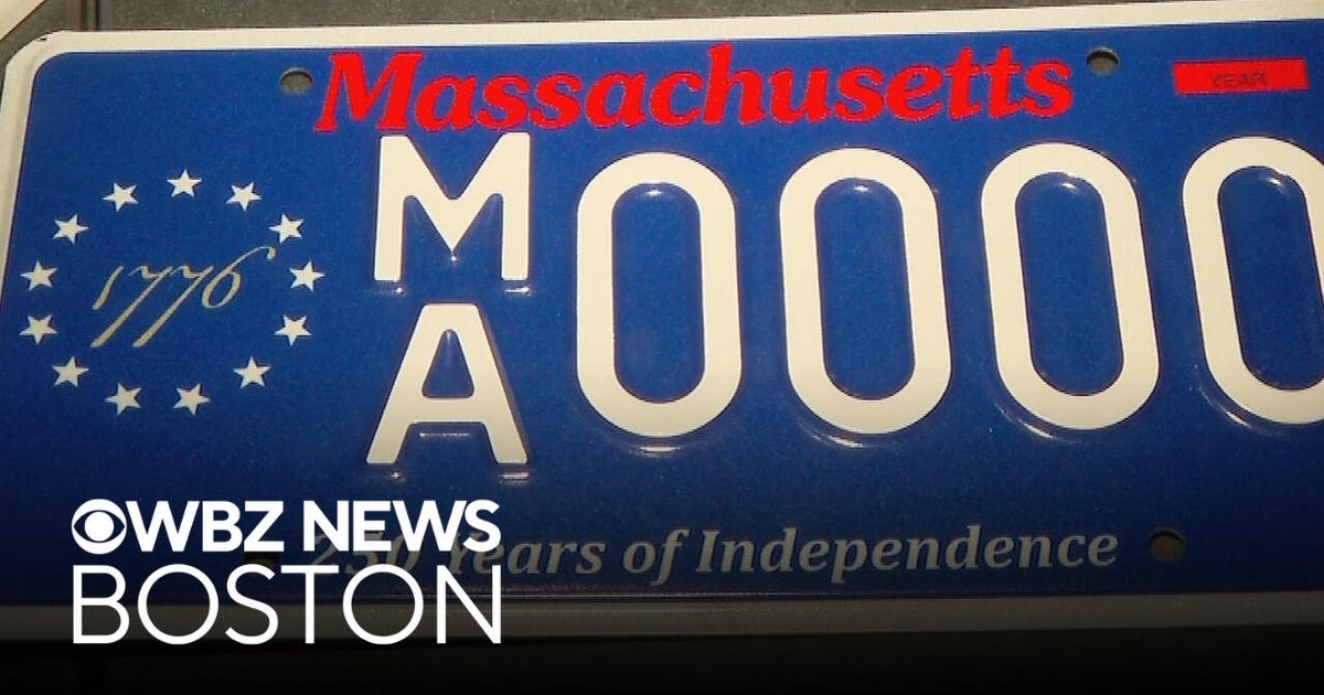 Massachusetts RMV holding lottery for 250th anniversary license plates ...
