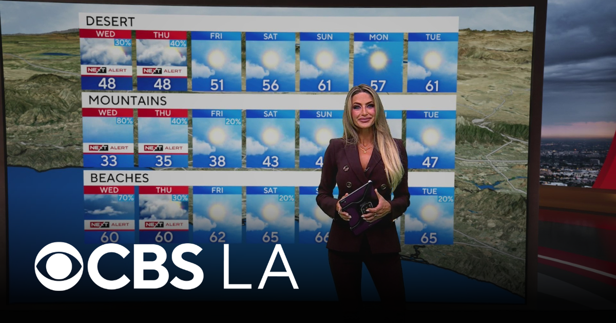 Dani Ruberti's NEXT Weather Forecast - CBS Los Angeles