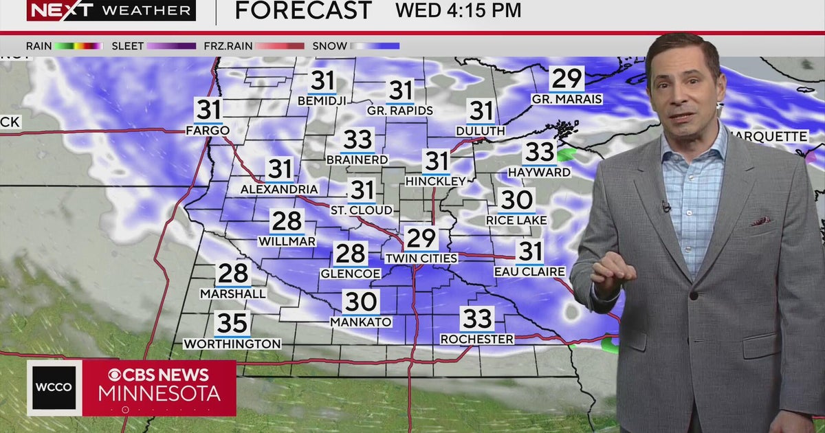 4 p.m. Minnesota forecast from Feb. 18, 2026 | NEXT Weather - CBS Minnesota