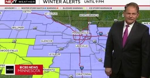 5 p.m. Minnesota forecast from Feb. 18, 2026 | NEXT Weather - CBS Minnesota