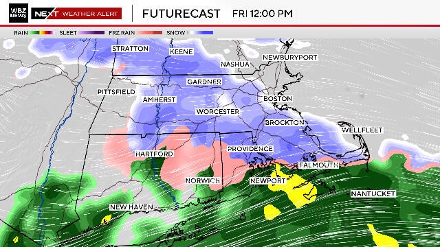 Snow returns to Boston area in 3 storms starting Wednesday. Weather ...