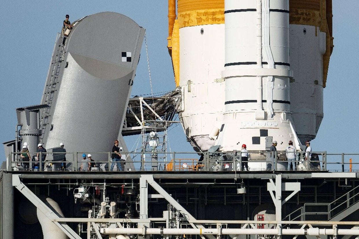 Artemis II moon rocket refueled in practice countdown setting stage for ...