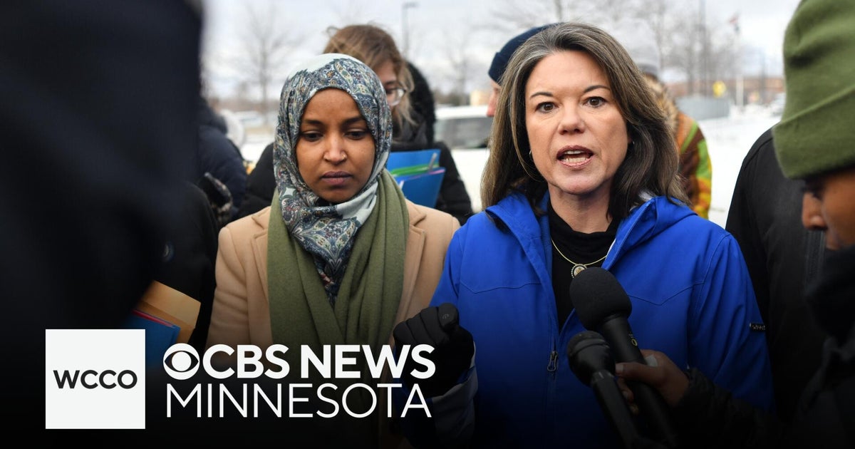 Reps. Ilhan Omar, Angie Craig set to visit Whipple building - CBS Minnesota