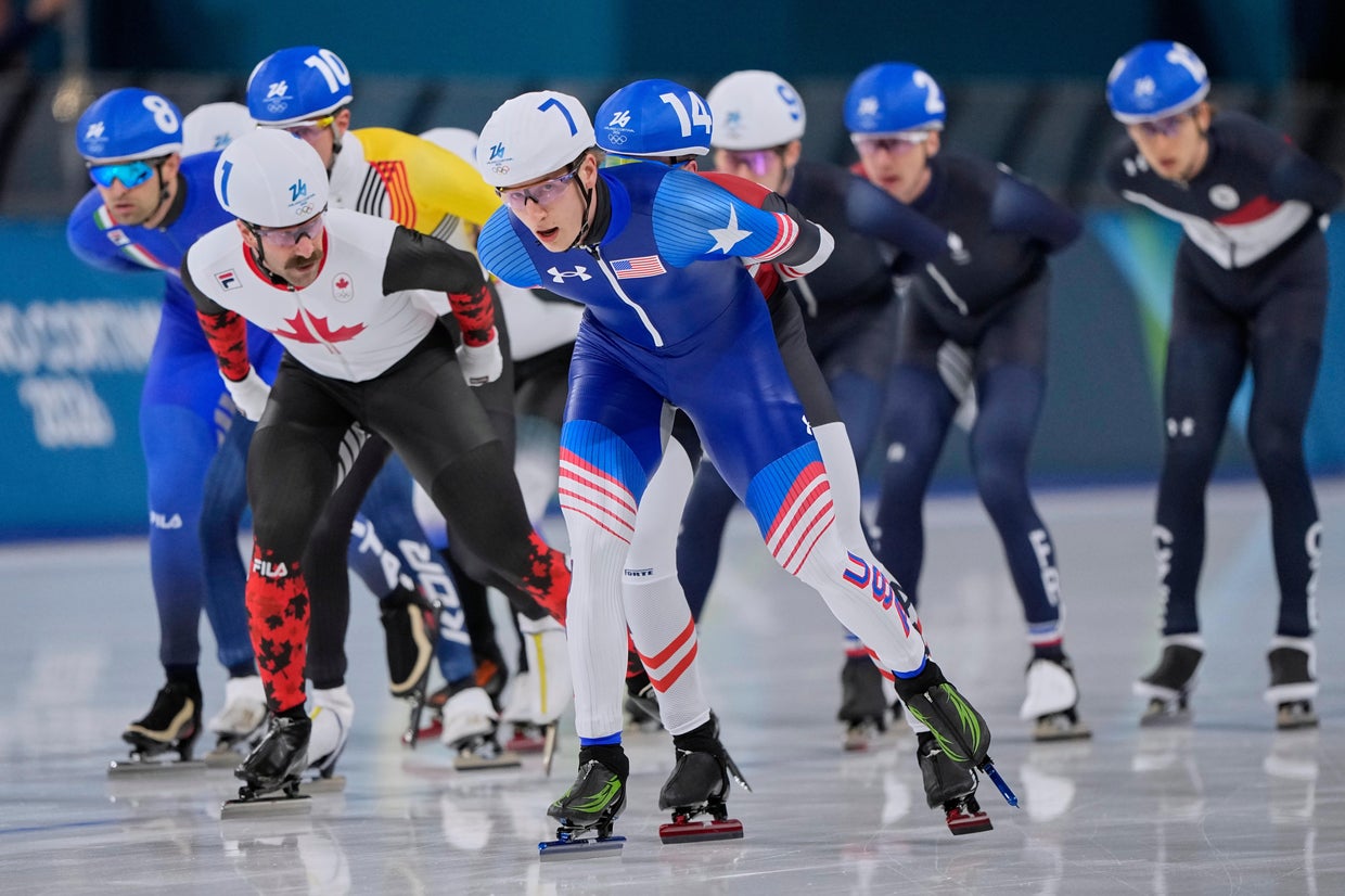 Jordan Stolz's bid for another Olympic gold medal ends as Dutch ...