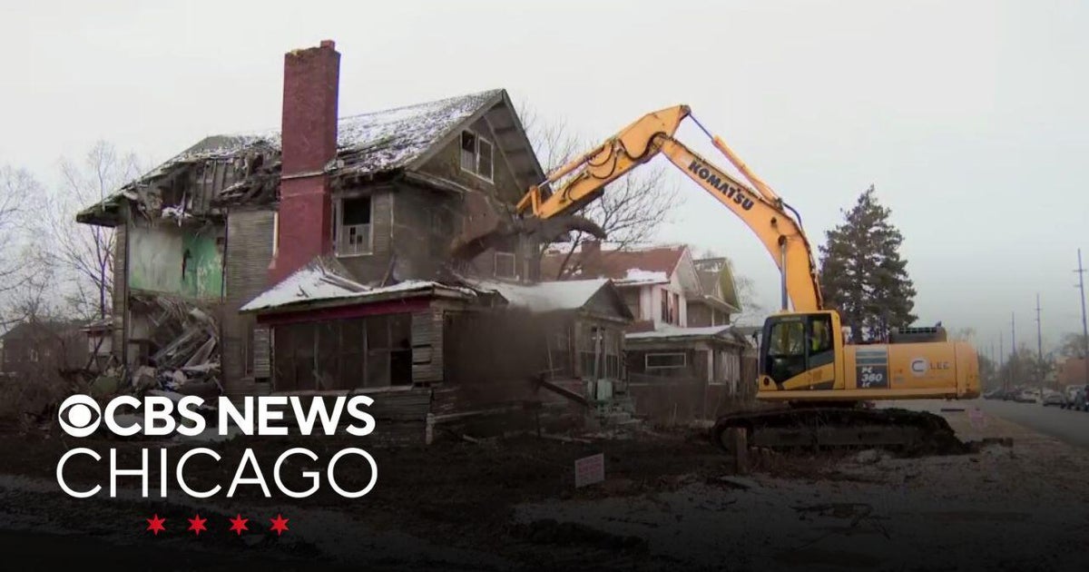 Gary holds 3rd annual "demolition blitz" - CBS Chicago