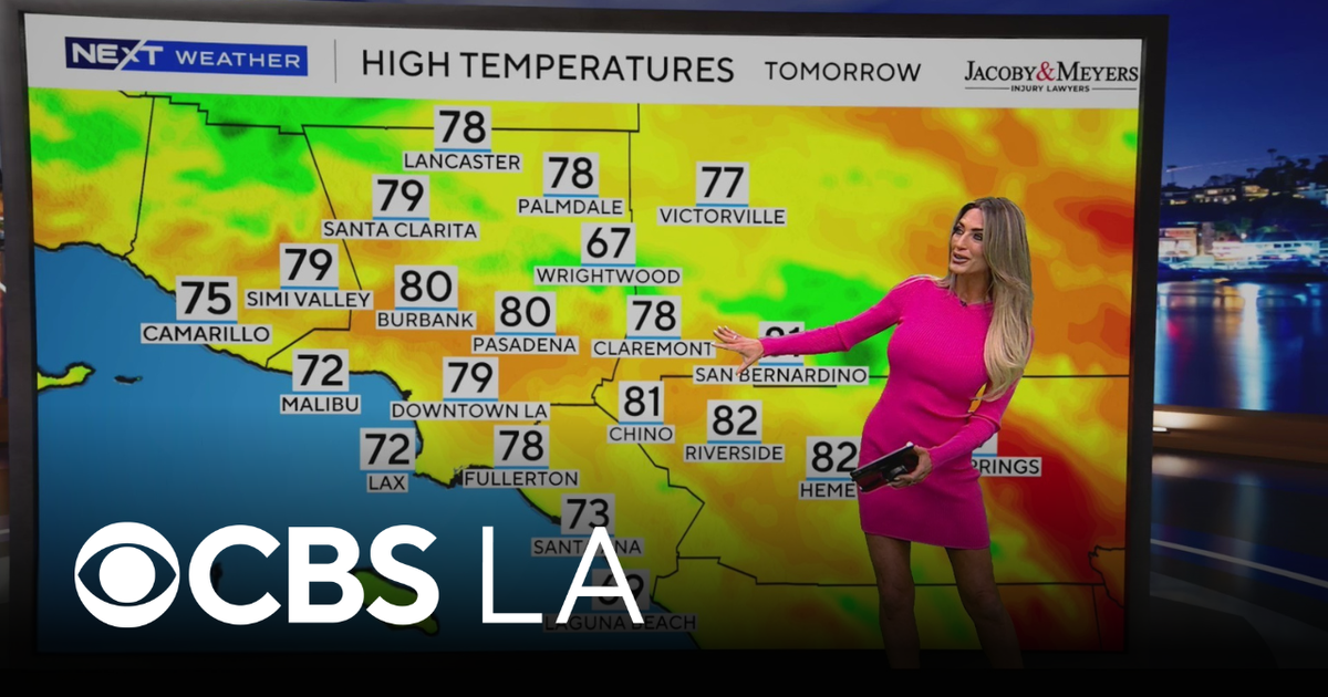 Dani Ruberti's NEXT Weather Forecast - CBS Los Angeles