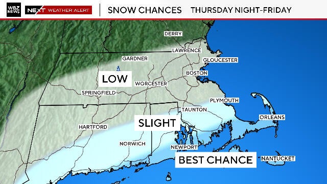 Snow in Boston area again? Weather forecast maps show 2 chances for ...