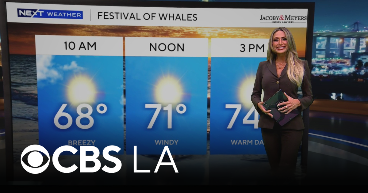 Dani Ruberti's NEXT Weather Forecast - CBS Los Angeles