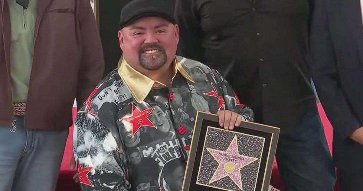 Gabriel "Fluffy" Iglesias receives star on Hollywood Walk of Fame - CBS ...