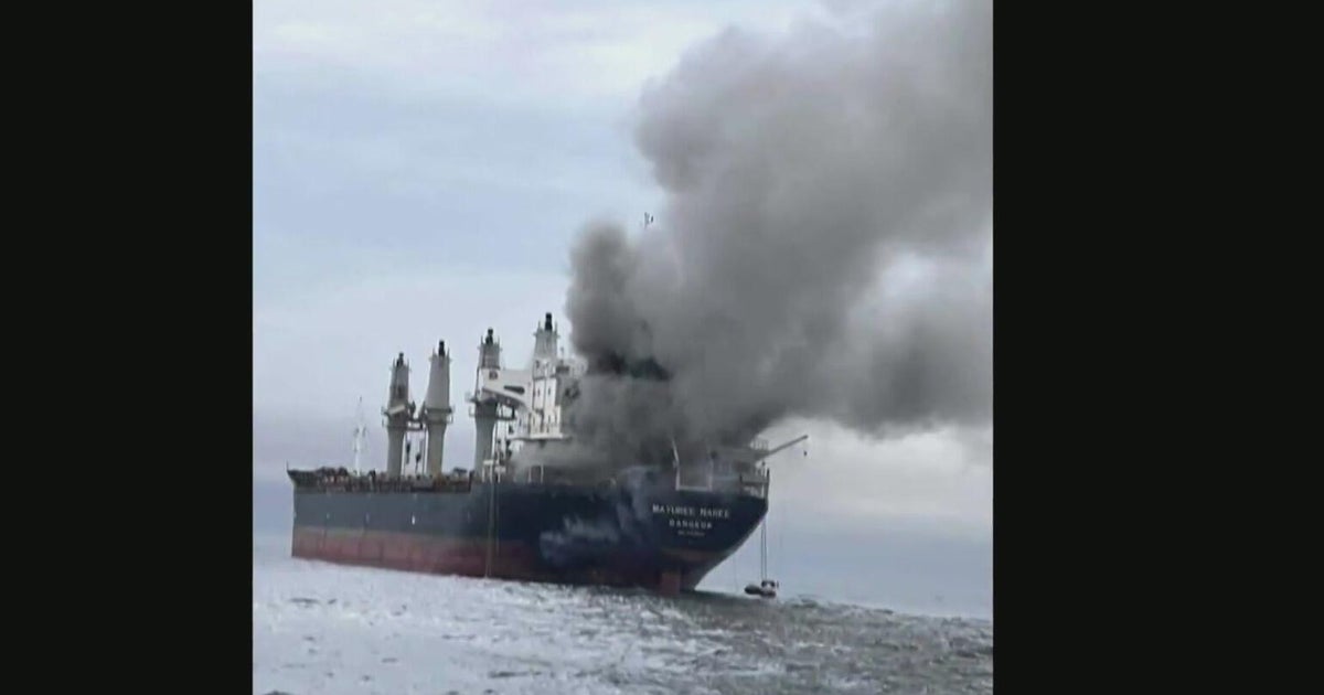 Suspected Iranian drones hit at least 3 ships in and around the Strait ...