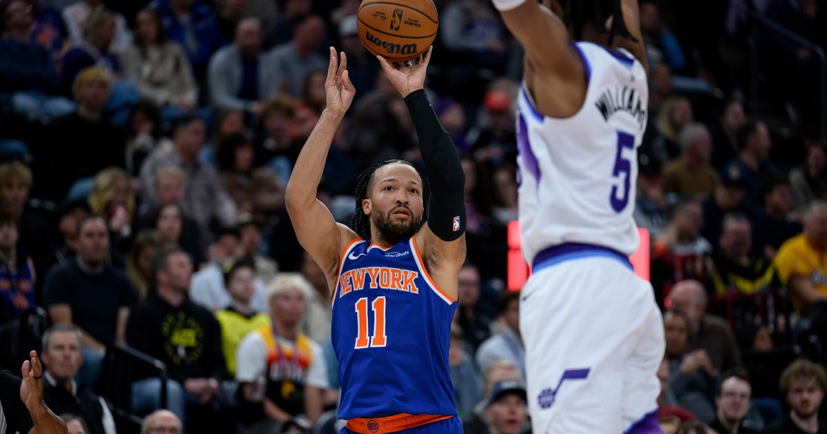 Knicks beat Jazz 134-117 to end 2-game losing streak - CBS New York