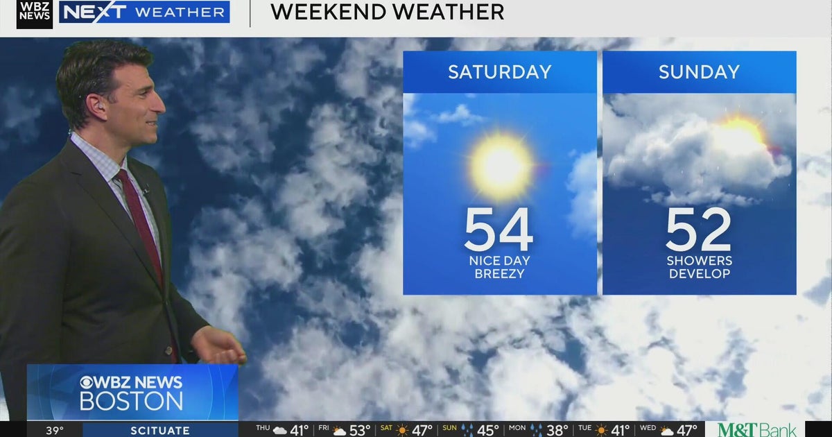 Next Weather: WBZ evening forecast for March 19, 2026 - CBS Boston