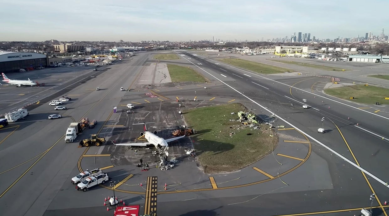 Dramatic new video brings us closer to LaGuardia Airport runway crash ...