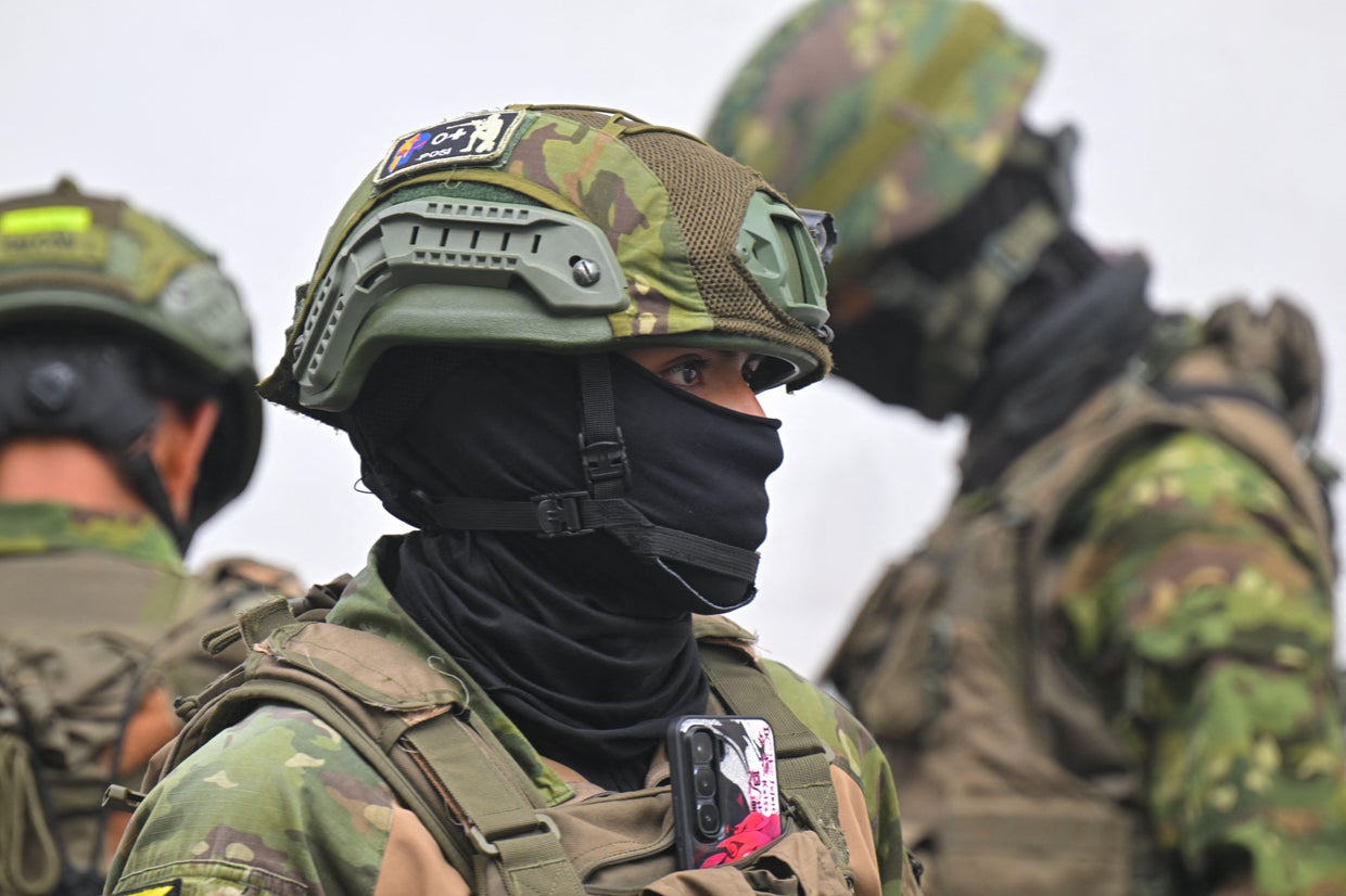American commandos join Ecuadorian troops in mission targeting alleged ...