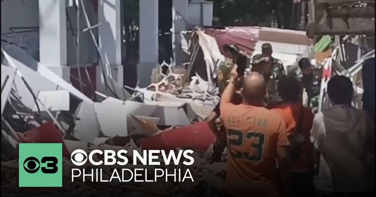 Magnitude 7.4 earthquake damages buildings in Indonesia - CBS Philadelphia
