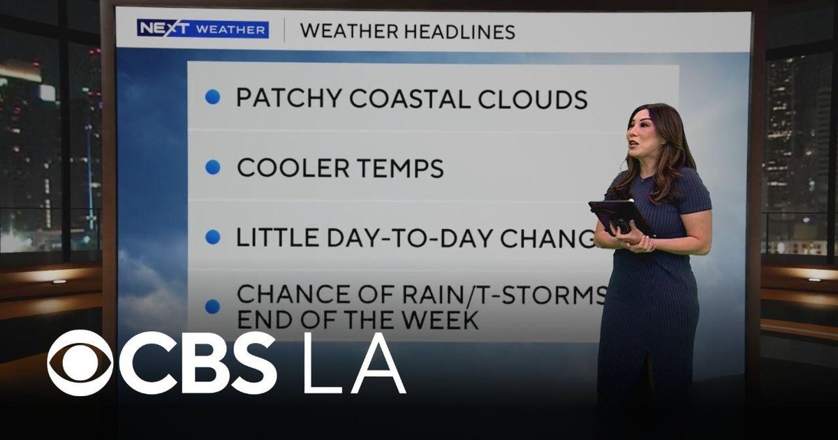 Amber Lee’s NEXT Weather forecast - CBS Los Angeles