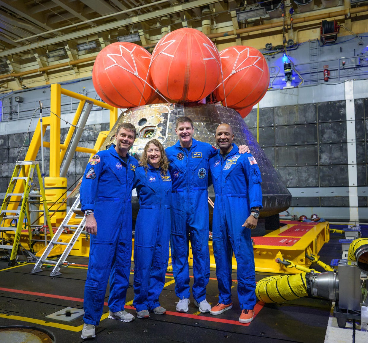 Artemis II astronauts welcomed home to Houston after historic moonshot ...