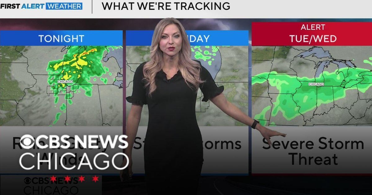 Highs near 80 on Monday for Chicago - CBS Chicago