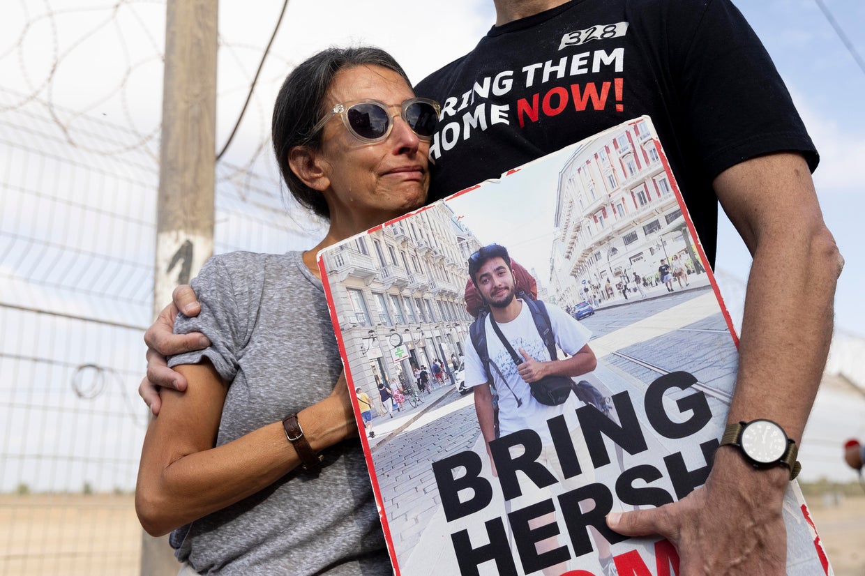 Rachel Goldberg-Polin, whose son Hersh was abducted October 7 and ...