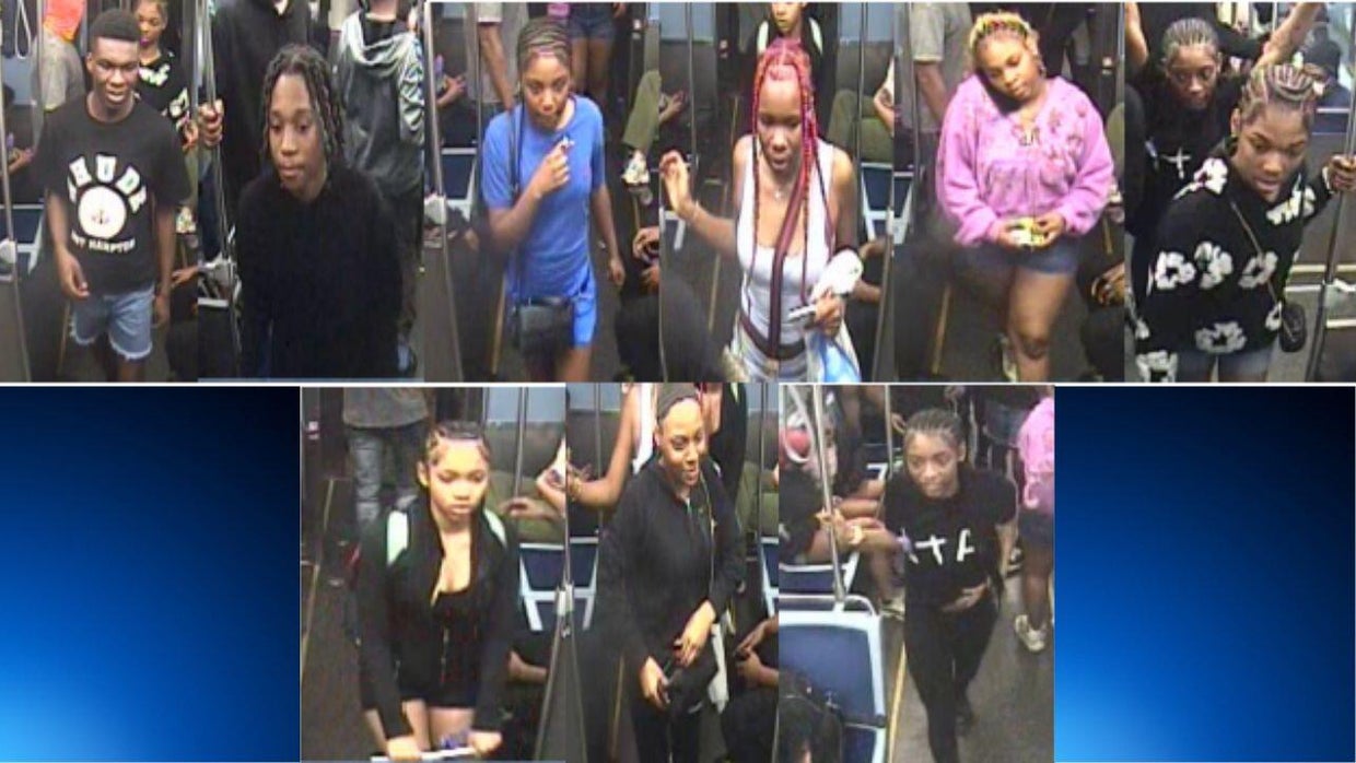 9 people sought accused of beating passenger on CTA train in the Loop ...