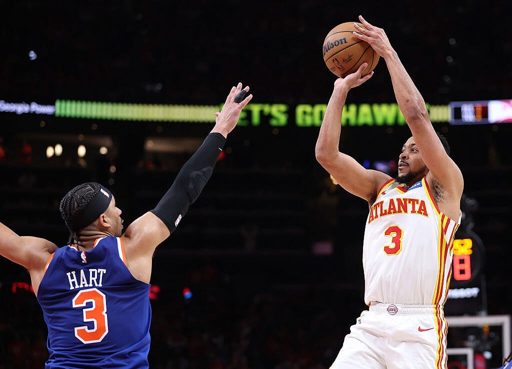 McCollum ruins Knicks' night again, leading the Hawks to a 109-108 ...