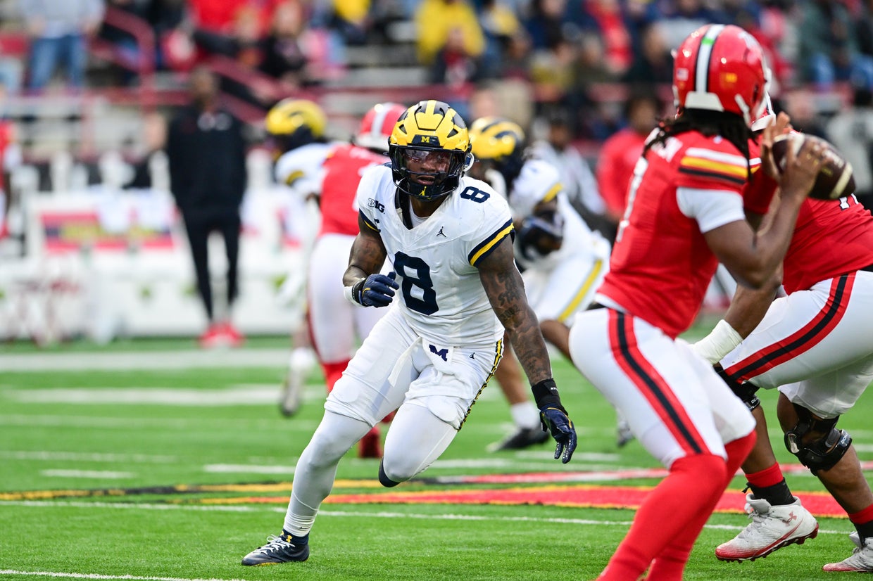 Detroit Lions pick Michigan edge Derrick Moore in 2nd round of 2026 NFL ...