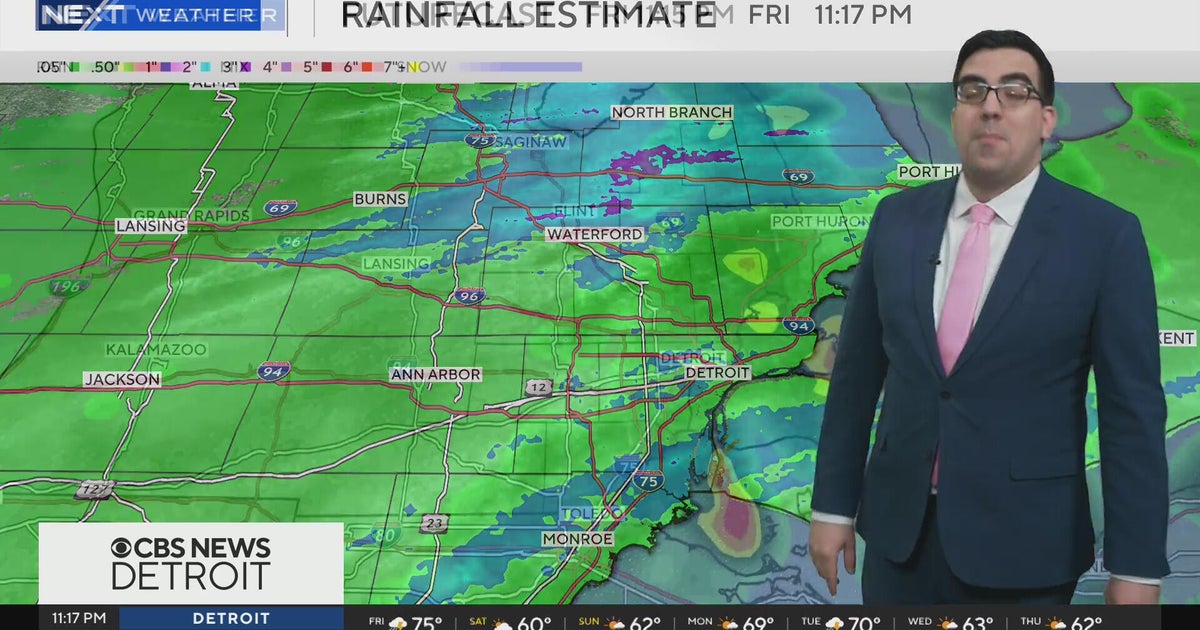 Cooling weekend - CBS Detroit