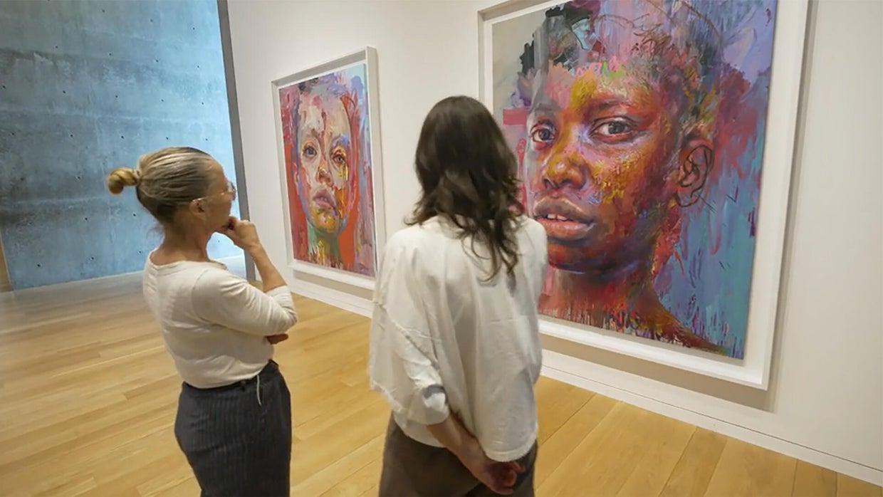 Artist Jenny Saville on the body as landscape - CBS News
