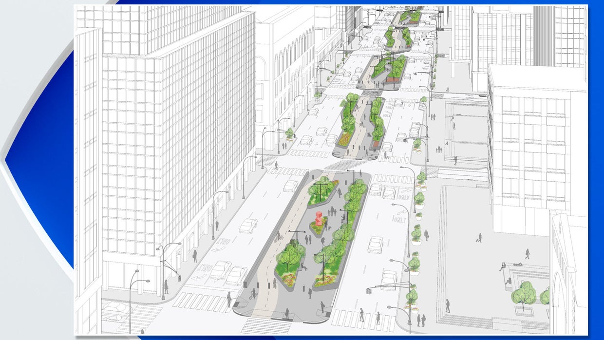 Park Avenue redesign would bring parks back from 46th-57th streets ...