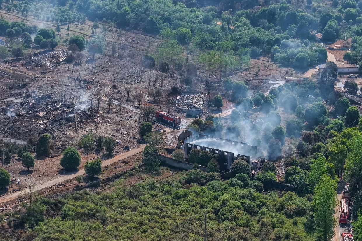 Fireworks plant explosion in China kills at least 26, injures dozens ...