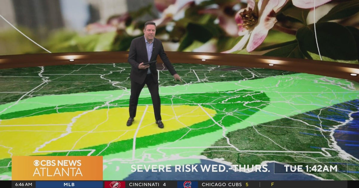 Rain returns midweek with severe storm risk for North Georgia, Atlanta ...