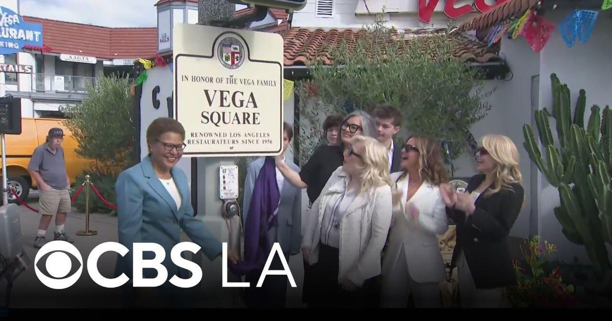 Los Angeles names intersection after staple restaurant Casa Vega - CBS ...
