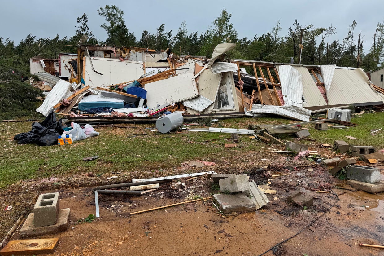 14 tornadoes reported across Mississippi as powerful storms ravage ...