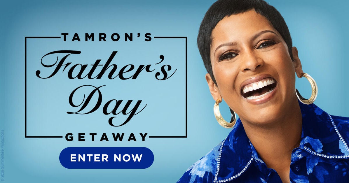 Win VIP tickets for two to Tamron Hall's Father's Day getaway - CBS Texas