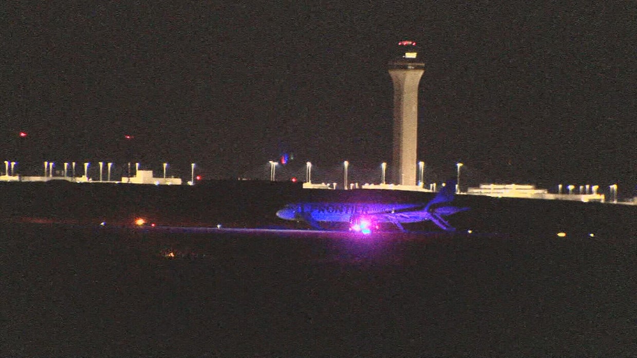 Pedestrian fatally hit by Frontier airplane departing Denver for Los ...